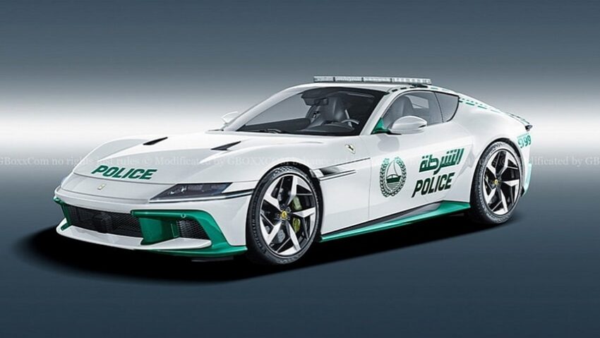 Dubai Police Car Collection 2024