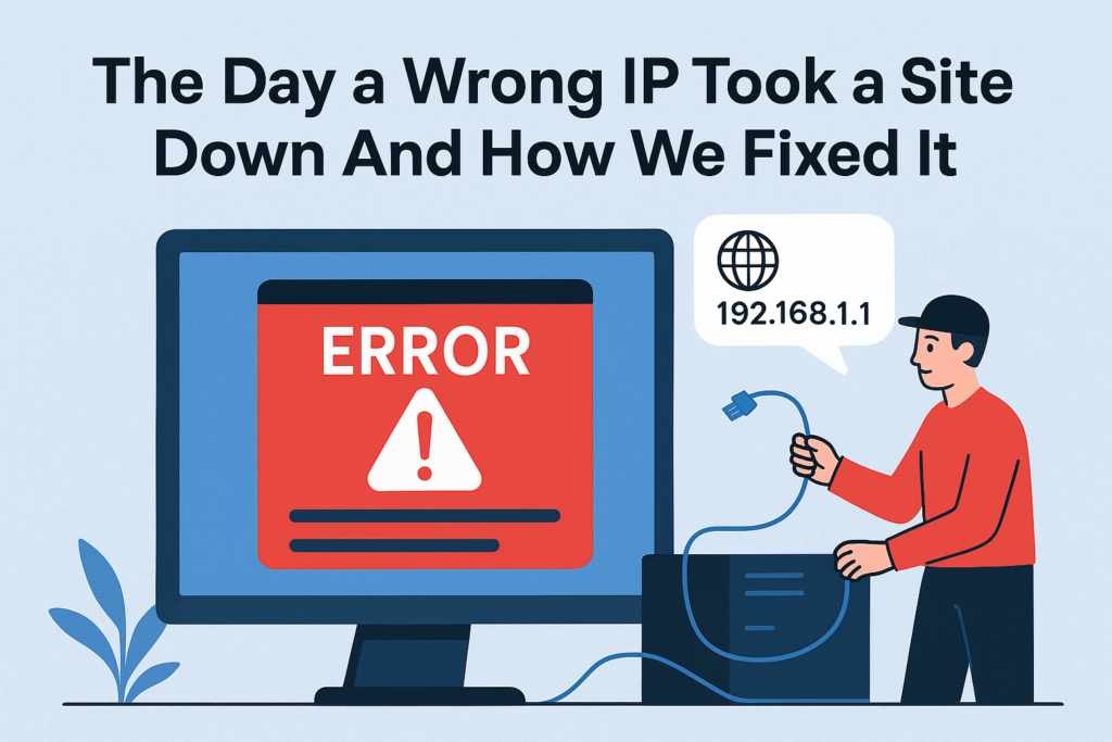 The Day a Wrong IP Took a Site Down And How We Fixed It - Internet Tips ...